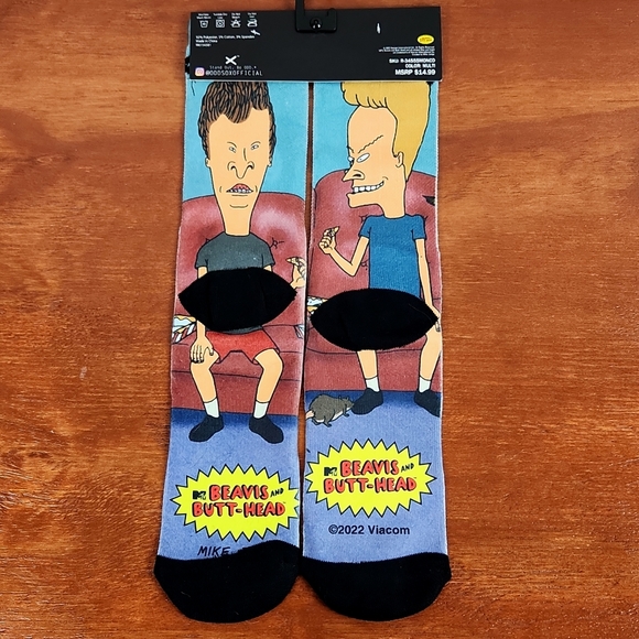 Odd Sox | Underwear & Socks | Odd Sox Mtv Beavis And Butthead Mens 63 ...